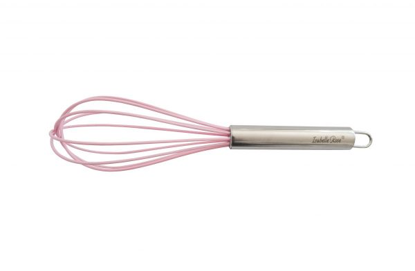 Pastel pink silicone egg beater Isabelle Rose 25 cm - IsabelleRose